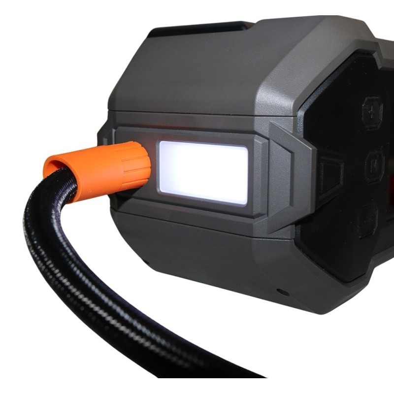 Partidor Arrancador de Baterías 3000A y Compresor 12V con Linterna y ...